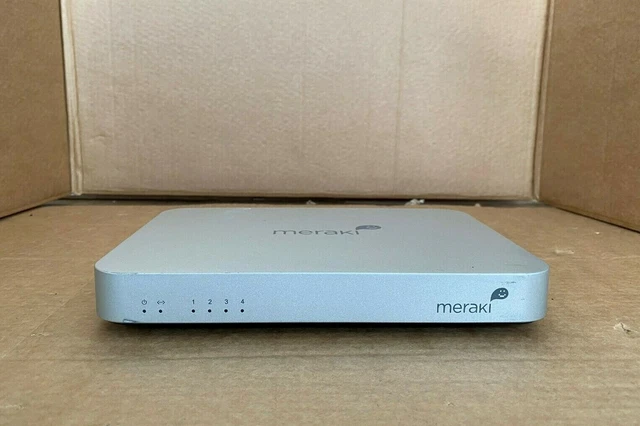 CISCO MERAKI MX60W Security Appliance with Integrated Wireless & IDS ...