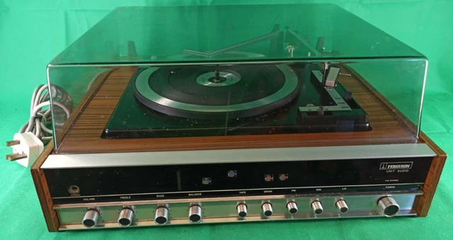 RETRO FERGUSON UNIT Audio Turntable Record Player System - 34574 £24.99 ...