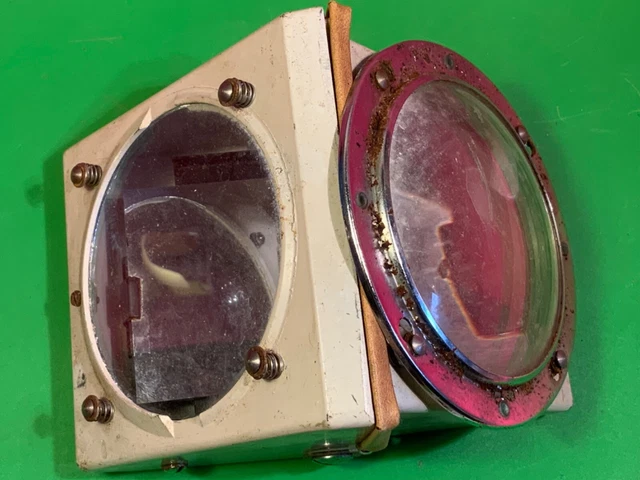 VINTAGE PERISCOPE ARMY armoured vehicle glass safety viewer driver ...