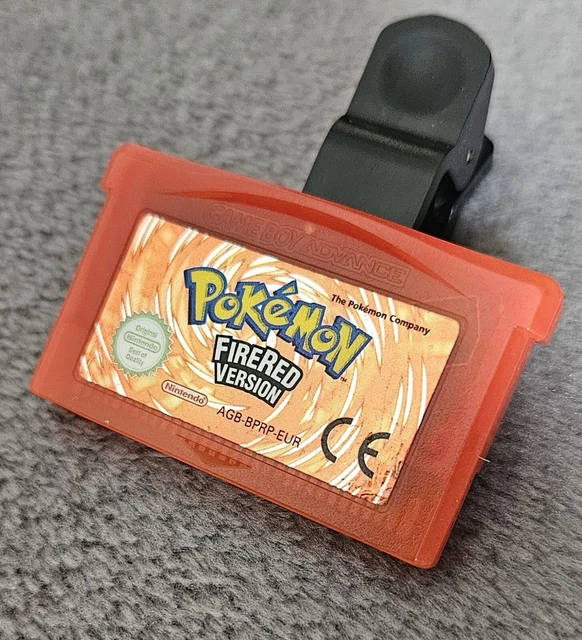 POKEMON FIRERED VERSION Carte Only Nintendo Gameboy Advance PAL UK £75. ...