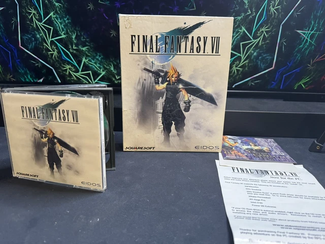 FINAL FANTASY 7 PC Big Box £42.99 - PicClick UK