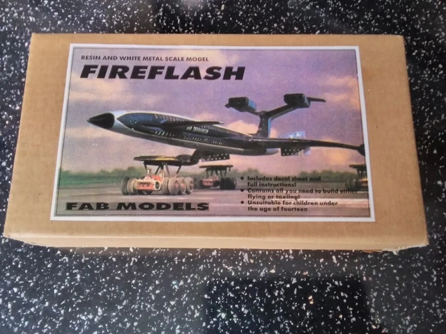 THUNDERBIRDS FIREFLASH GRP Model Kit by FAB Models 1992 (Gerry Anderson ...