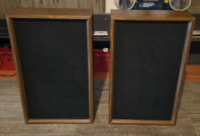 VINTAGE NATIONAL SPEAKERS/8 OHM/1970,s $191.50 - PicClick AU