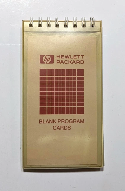 25 USED MAGNETIC program cards for HP-41 HP-65 HP-67 HP-97 calculators ...