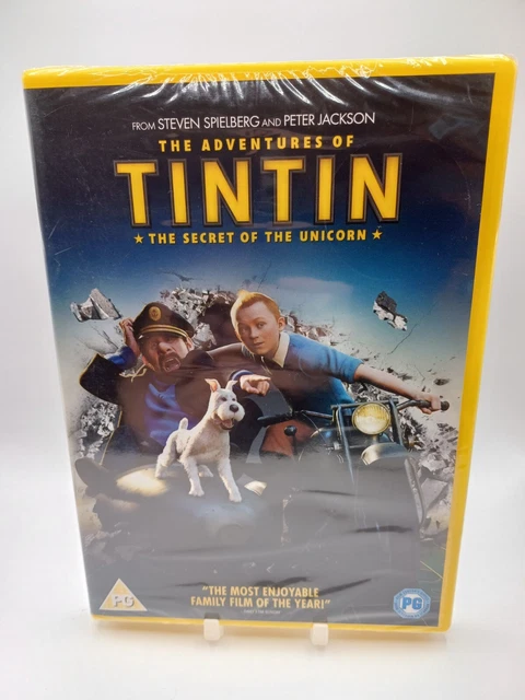 THE ADVENTURES OF Tintin The Secret of The Unicorn DVD Film NEW EUR 2 ...