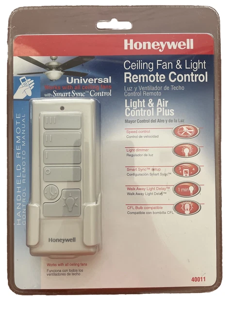 Honeywell Ceiling Fan Remote Model 40011 | Shelly Lighting