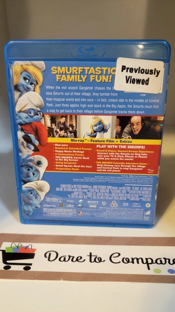 THE SMURFS BLU Ray Gently Pre-owned $14.97 - PicClick CA