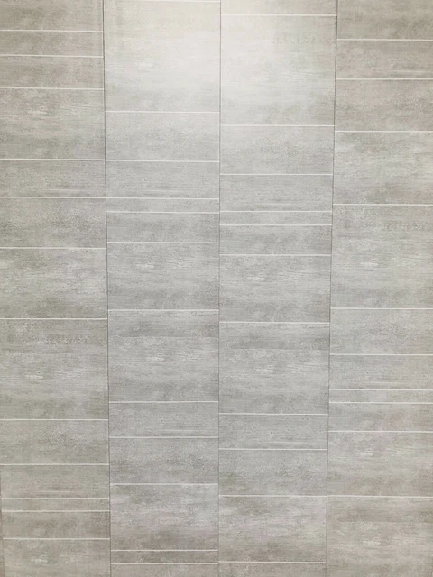 ARIAN GREY STONE Tile Effect Wall Panels PVC Bathroom Shower Wet Wall ...