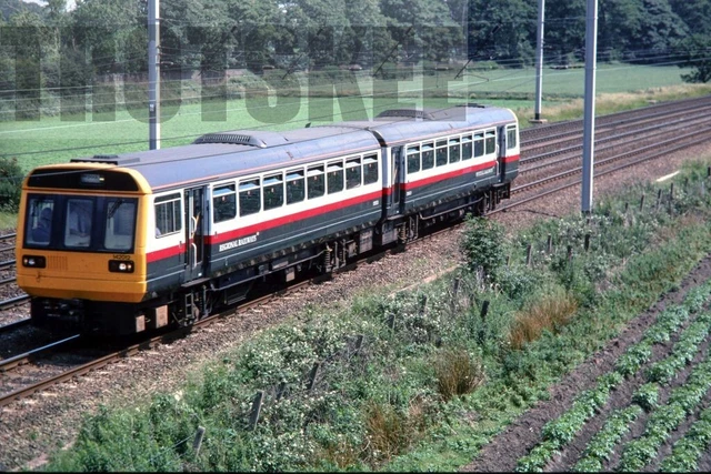 35MM SLIDE BR British Rail DMU Class 142 142012 Winwick 1994 Original £ ...