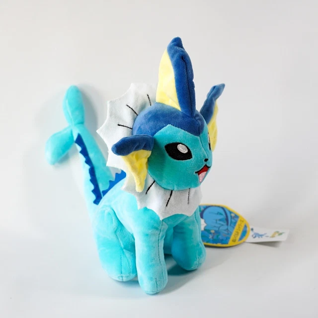 10& BLUE VAPOREON Eevee Pokemon Eevee Evolution Plush Stuffy Stuffed ...