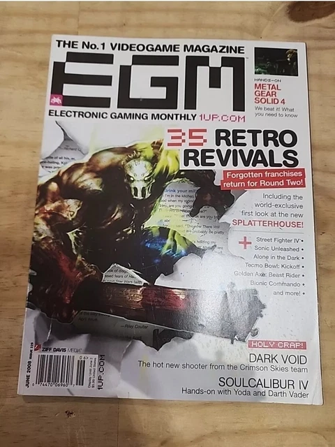 ELECTRONIC GAMING MONTHLY: 35 Retro Revivals (EGM, Issue 229, June 2008 ...