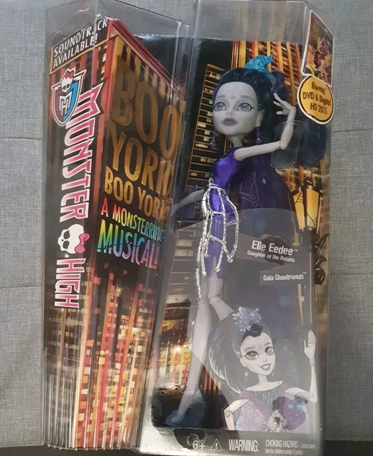 MONSTER HIGH BOO York Elle Eedee Doll Daughter of the Robots NIB £35.00 ...
