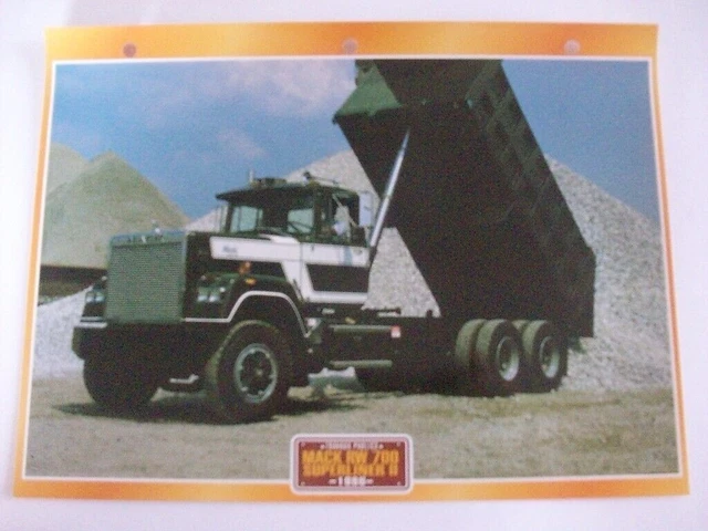 CARTE FICHE CAMION Techniques Iveco Ford 1986 EUR 2,50 - PicClick FR