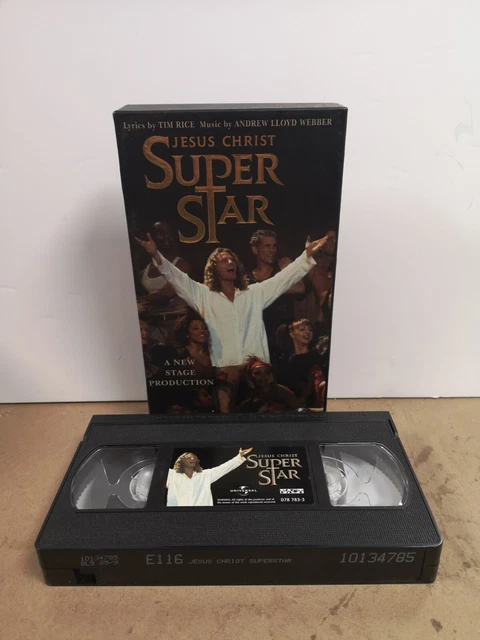 JESUS CHRIST SUPER Star VHS TAPE EUR 4,62 - PicClick IT