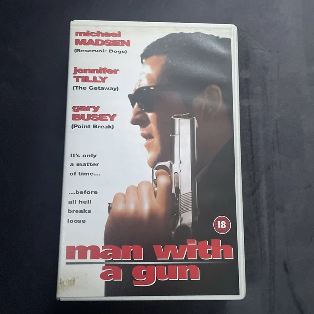 MAN WITH A Gun Vhs Big Box Ex Rental Sample Rare £9.99 - PicClick UK