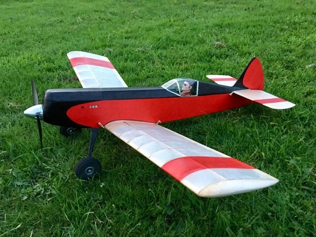 WEE SNIFTER ~ modèle d'avion vintage FF Balsa - ensemble de pièces de ...