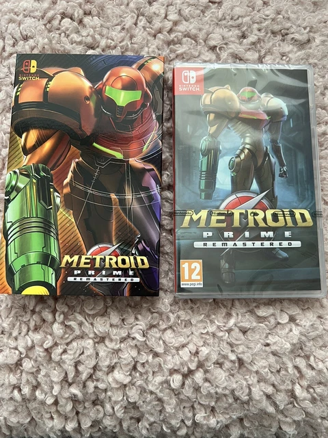 METROID PRIME REMASTERED Nintendo Switch Spiel + Sammler Schuber Cover ...