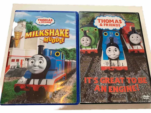 LOT OF 2 Thomas The Train And Friends Childrens DVD Duo Milkshake ...