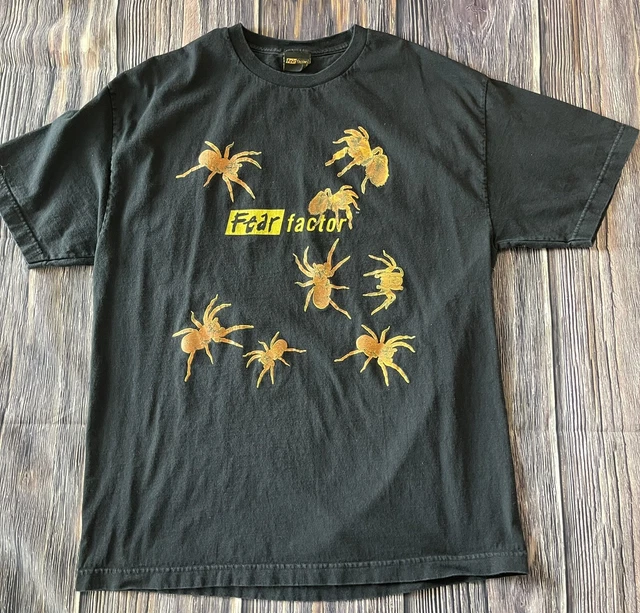 FEAR FACTOR SHOW Shirt Spiders Tarantulas Joe Rogan NBC Large Great ...