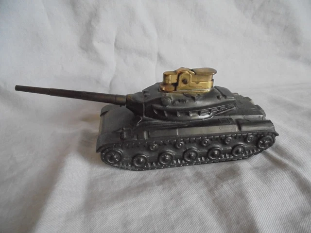 ANCIEN BRIQUET DE TABLE " forme TANK A M X 30 " TB EUR 8,50 - PicClick FR