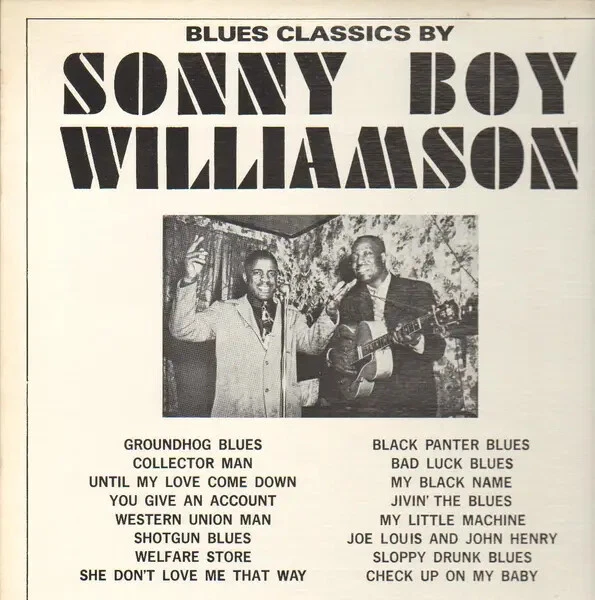 SONNY BOY WILLIAMSON Blues Classics By Sonny Boy Williamson NEAR MINT Vinyl LP EUR 24,65 ...