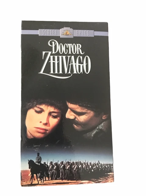DOCTOR ZHIVAGO (VHS, 2000, 2-Tape Set, 30th Anniversary Edition) £21.96 ...