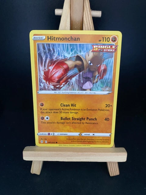 HITMONCHAN 081/203 CARTA Pokemon GCC da trasformazione drago EN ...