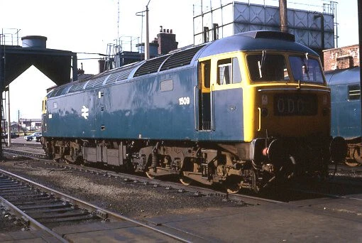 ORIGINAL COLOUR SLIDE of D1509 BR class 47 diesel loco £3.99 - PicClick UK
