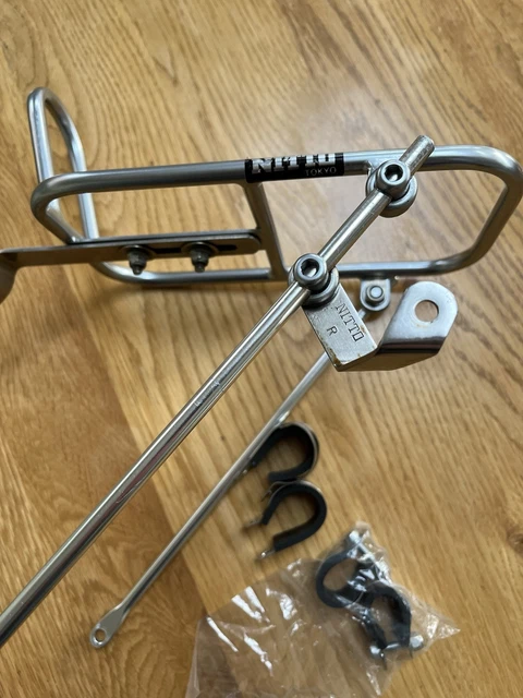 NITTO M18 FRONT Rack, Nitto Light Mount, Randonneur, Bikepacking. CrMo ...