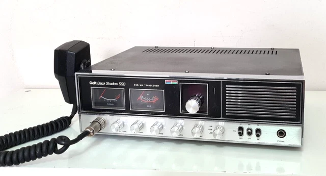 RARE CB Radio colt black shadow ssb 1000 40 canali EUR 129,00 - PicClick IT