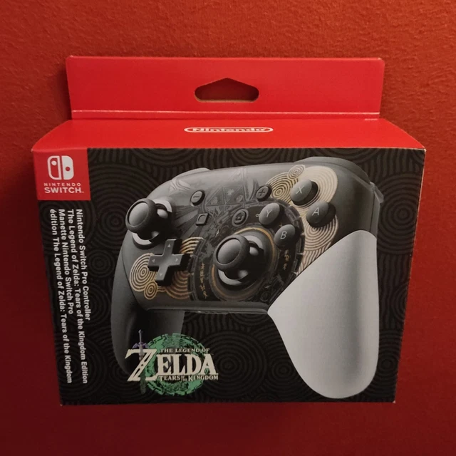 NINTENDO SWITCH PRO Controller | Zelda: Tears of the Kingdom Edition ...