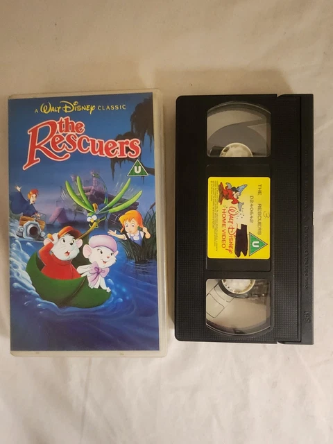 DISNEY, THE RESCUERS, children's VHS video 1987 £5.50 - PicClick UK