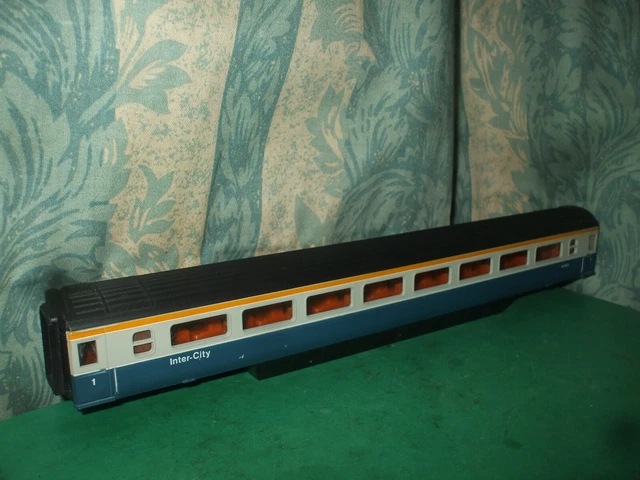 LIMA BR MK3 TRAILER FIRST OPEN INTERCITY BLUE COACH BODY ONLY - NO ...