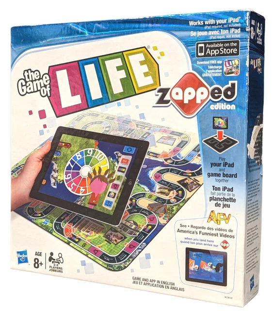 THE GAME OF Life ZAPPED Modern version The Game Of Life NEW £10.49 ...