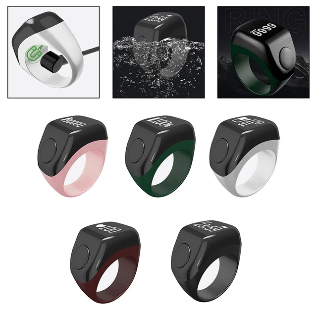 ADVANCED DIGITAL TALLY Counter Ring for Prayers with Vibration Feature ...