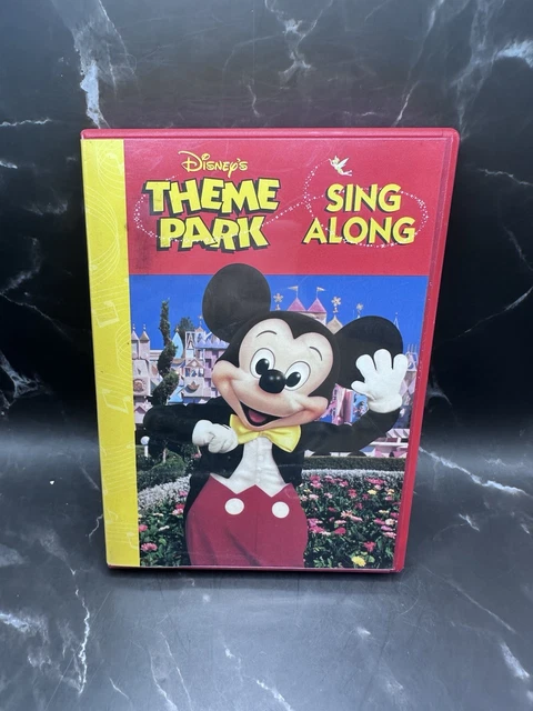 DISNEY'S / THEME Park / Sing Along / CD / 2002 Mickey Mouse / CD ONLY £ ...