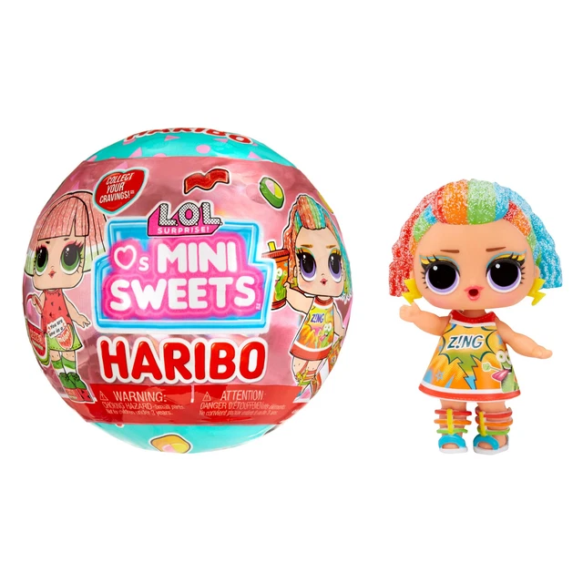 LOL SURPRISE - Loves Mini Sweets Series X Haribo - Includes 1 Candy ...