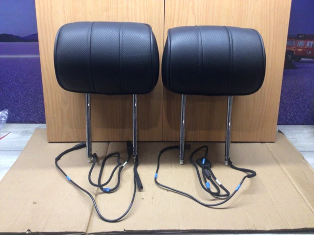 RANGE ROVER L322 Supercharged Genuine Front Seat Headrests With Tv ...