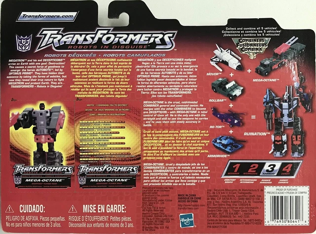 HASBRO TRANSFORMERS RID Robots in Disguise MEGA-Octane Action Figure ...