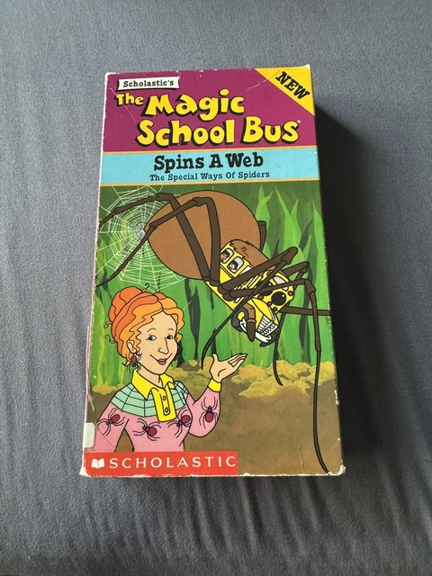 THE MAGIC SCHOOL Bus VHS Scholastic: Spins A Web £5.74 - PicClick UK
