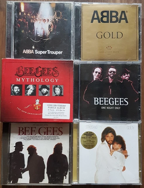 X6 ABBA BEE Gees Barbra Streisand CD + DVD Bundle Collection Joblot EUR ...
