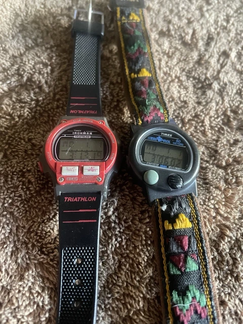 TIMEX TRI PRIX And A Timex Red Iron Man Watches $58.98 - PicClick CA