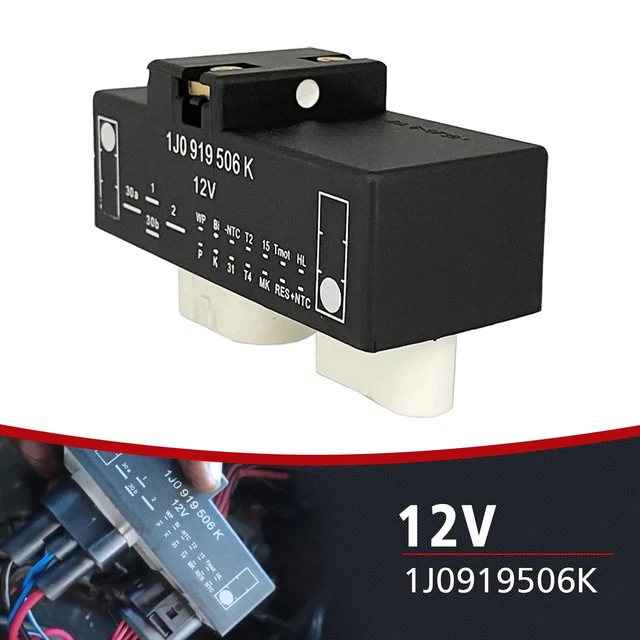 RADIATOR COOLING FAN Control Module For VW Jetta Beetle Golf Audi TT ...