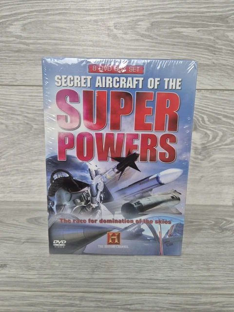 SECRET AIRCRAFT OF The Super Powers 8 DVD NEW SEALED The History ...