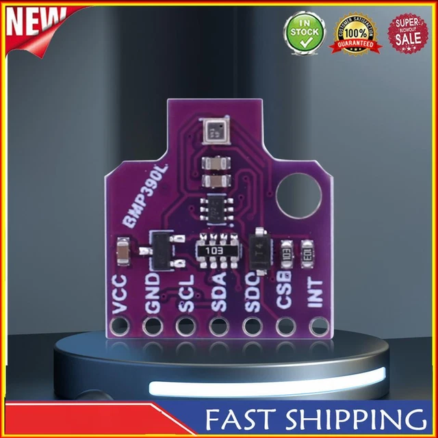 BMP390L DIGITAL ATMOSPHERIC Pressure Sensor Module I2C/SPI High ...