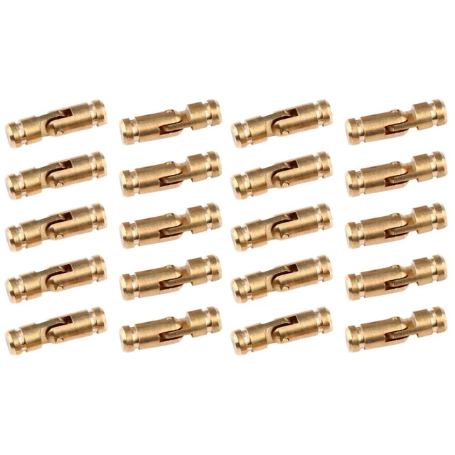 20 PZ CERNIERE antiche rame mini cerniere artigiane connettori in ...