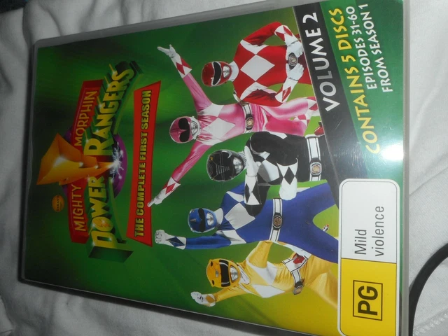 MIGHTY MORPHIN POWER Rangers Season 1 [Uk] New Dvd £50.23 - PicClick UK