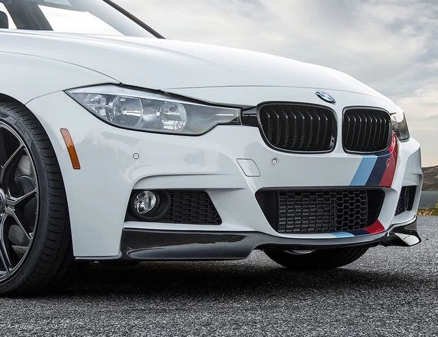 CUSTOM PAINTED FIBER Glass Front Spoiler For BMW 3-Series F30 MTech ...