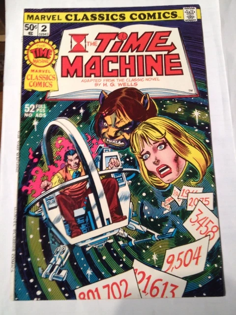 MARVEL CLASSICS COMICS # 2, the time machine $19.00 - PicClick CA