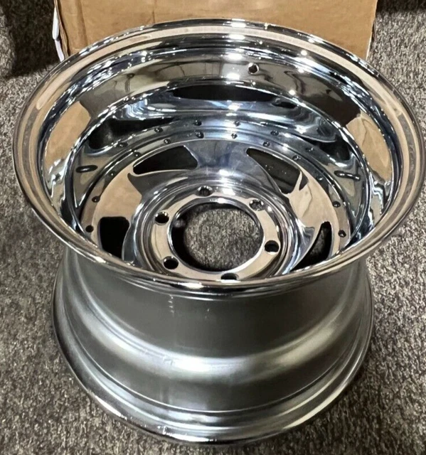 (QTY 1) U.S. Wheel Blade Series 26 Chrome Wheel Rim 15x10 6x139.7 -44mm ...